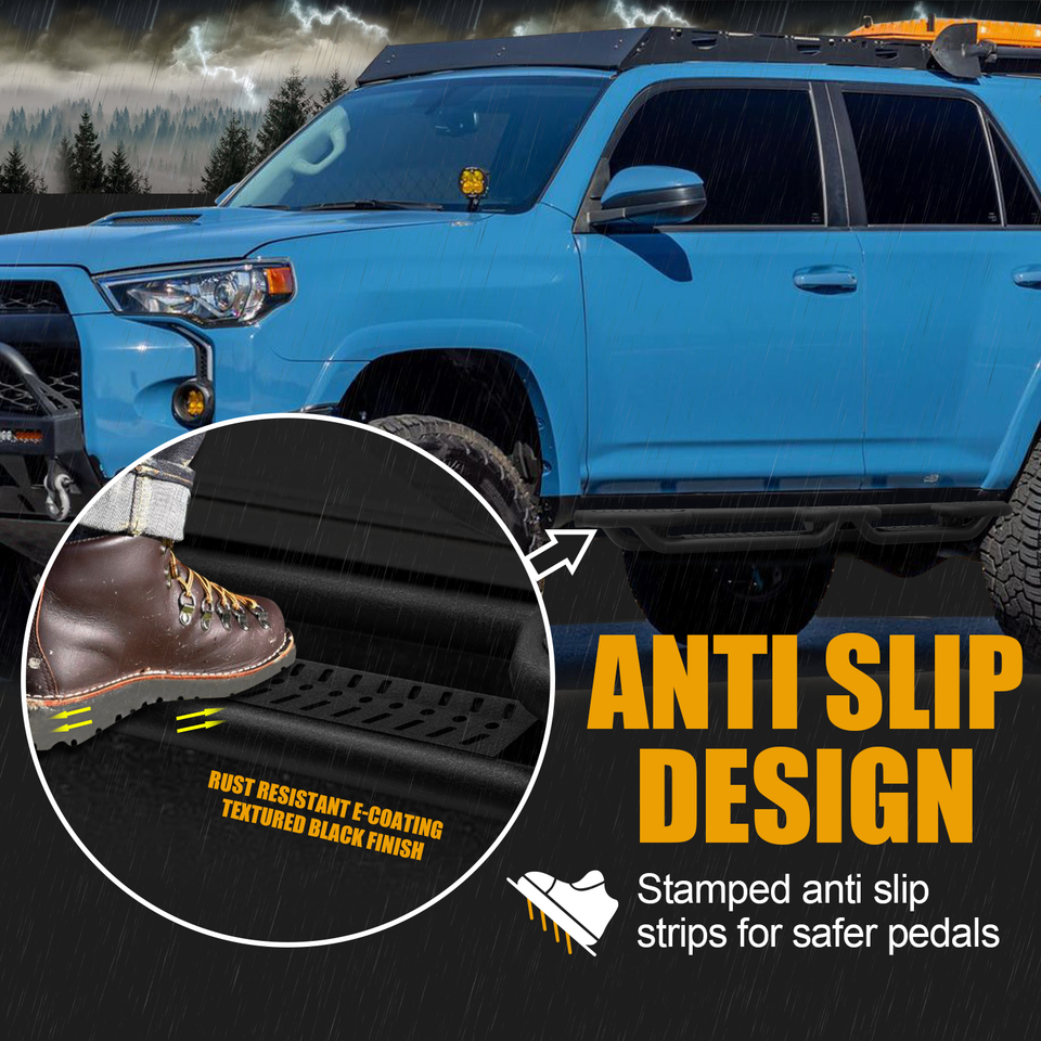 VIjay Fit Toyota 4Runner 2010-2024 Trail Edition Drop Side Steps ...