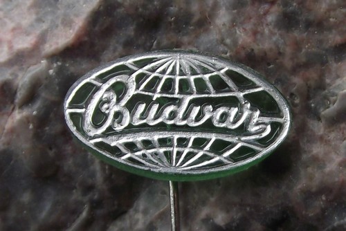 Vintage Budvar Budweiser Original Czechoslovakia Pilsner Beer Lager Pin ...