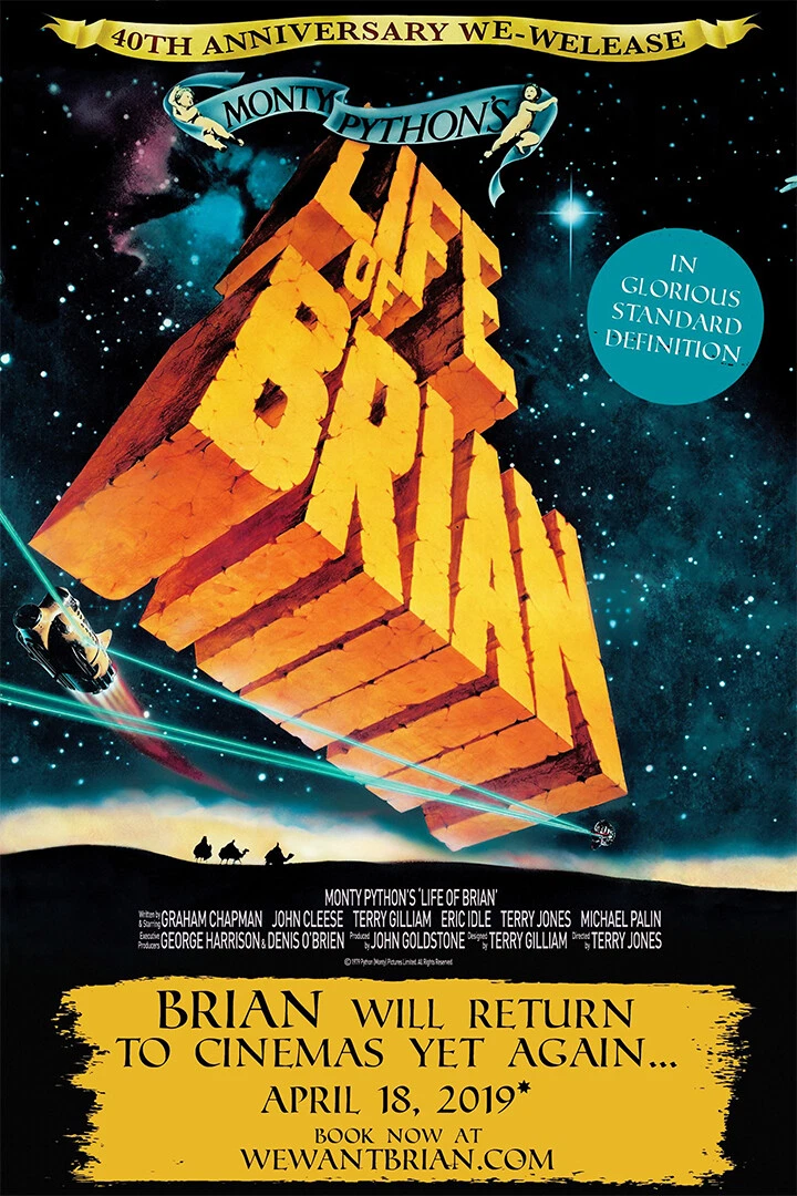 Monty Pythons Life Of Brian Movie Poster
