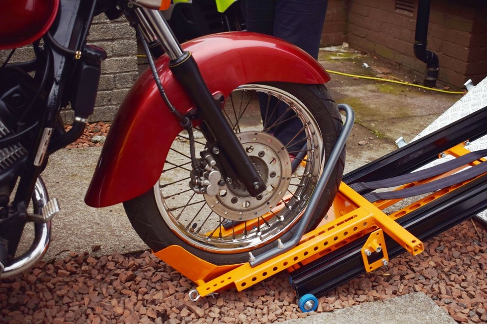 Neo-Dyne Motorcycle Loader, Self-loading Motorcycle Ramp, PRICE inc VAT ...