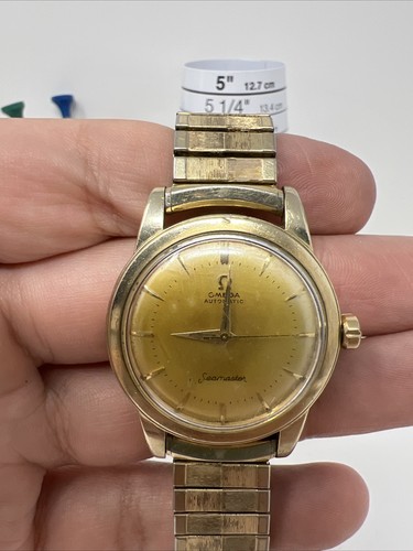 Vintage Omega Seamaster Automatic 14K Gold-Filled Watch – Running ...