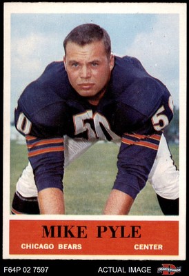 1964 Philadelphia #24 Mike Pyle Bears Yale 7 - NM | eBay