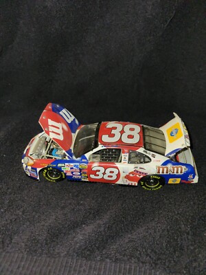 M&M 1:24 scale stock car #38 NASCAR (Elliott Sadler) 4th of July car | eBay