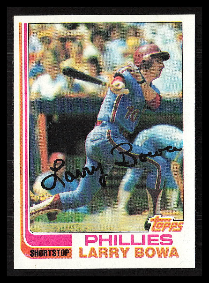 Larry Bowa 1982 Topps #515 Philadelphia Phillies | eBay