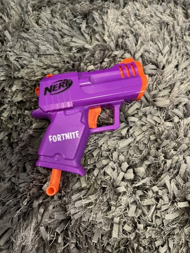FORTNITE NERF Microshots Micro Shots Dart Blaster Pistol Gun Purple | eBay