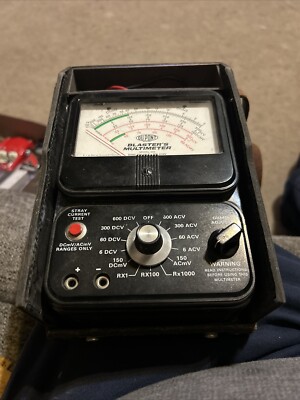 Vintage DuPont Model 101 Blaster's Multimeter W/Case Untested | eBay