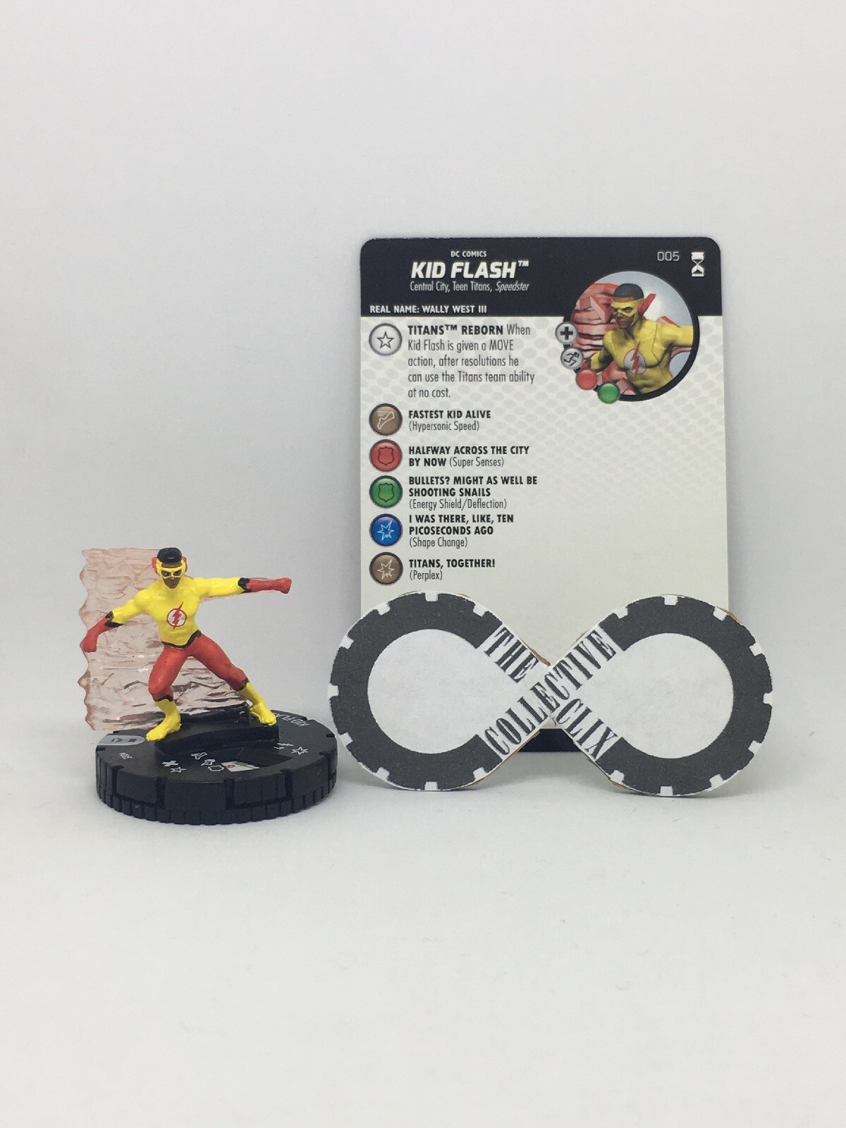 Heroclix - Kid Flash 005 - Rebirth - Common W/ Card | eBay