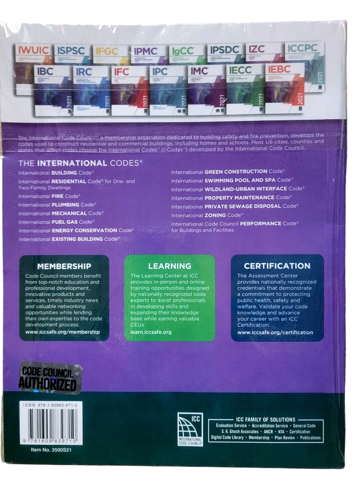 International Code Council Ser.: 2021 International Property ...