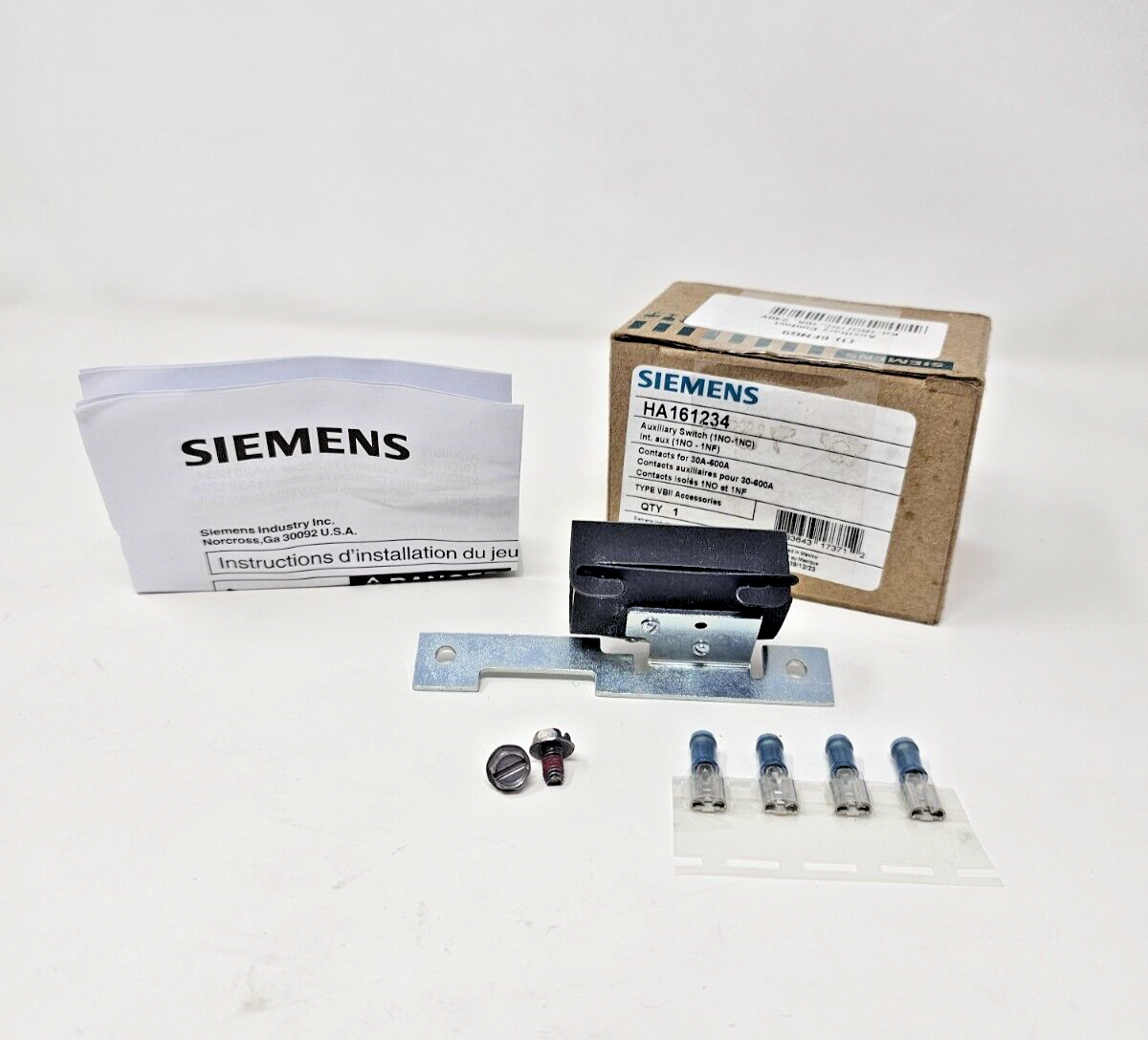 Siemens HA161234 Auxiliary Switch Contact Kit for sale online | eBay