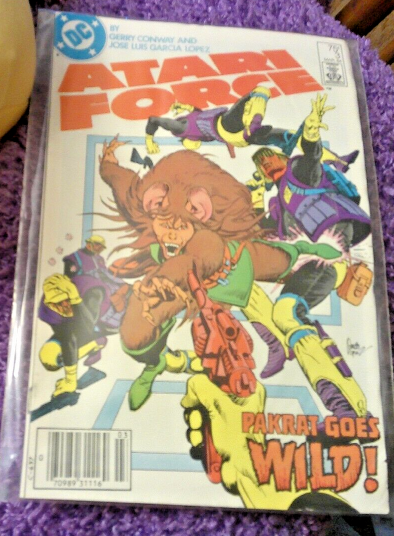 DC COMICS Atari Force #3 MARCH 1984 Gerry Conway, Jose Luis Garcia Lopez | eBay