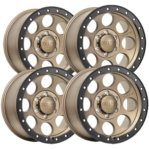 (Set of 4) Mickey Thompson Classic Pro 20x9 8x170 +0mm Bronze Wheels ...