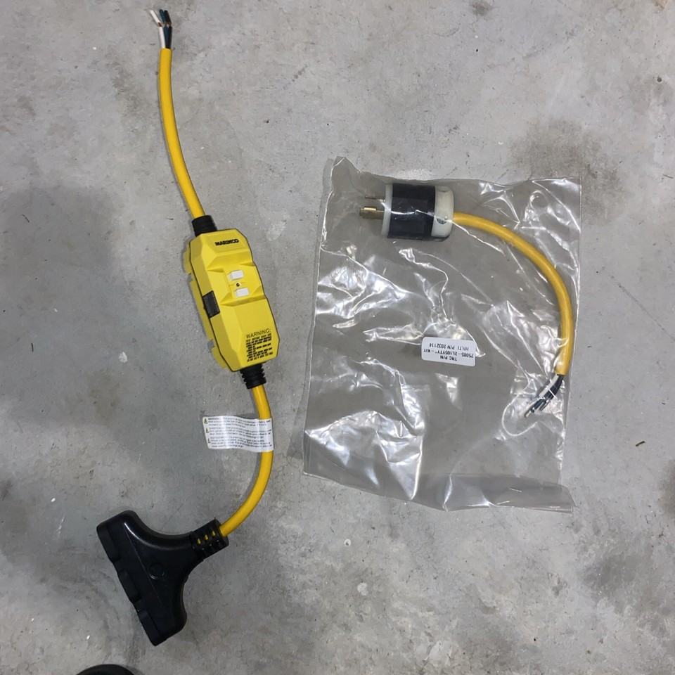 Southwire Marinco Portable Ground Fault Circuit Interrupter GFCI ...