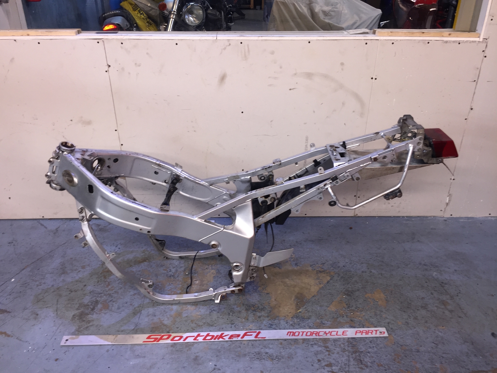 93-95 YAMAHA FZR600R FZR 600 600R CLN EZ FRAME CHASSIS READY EASY FL ...