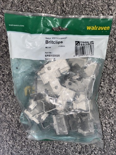Walraven Britclips Girder Beam Brit Clip Caddy Clips 17-20mm - BC750 ...