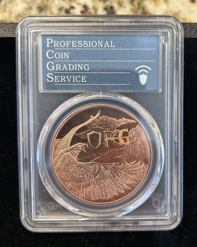2021 PCGS 35th ANNIVERSARY COMMEMORATIVE COPPER MEDAL! | eBay