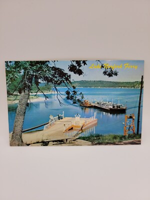 Postcard Lake Norfork Ferry Hwy 62 and 101 Northern Arkansas | eBay