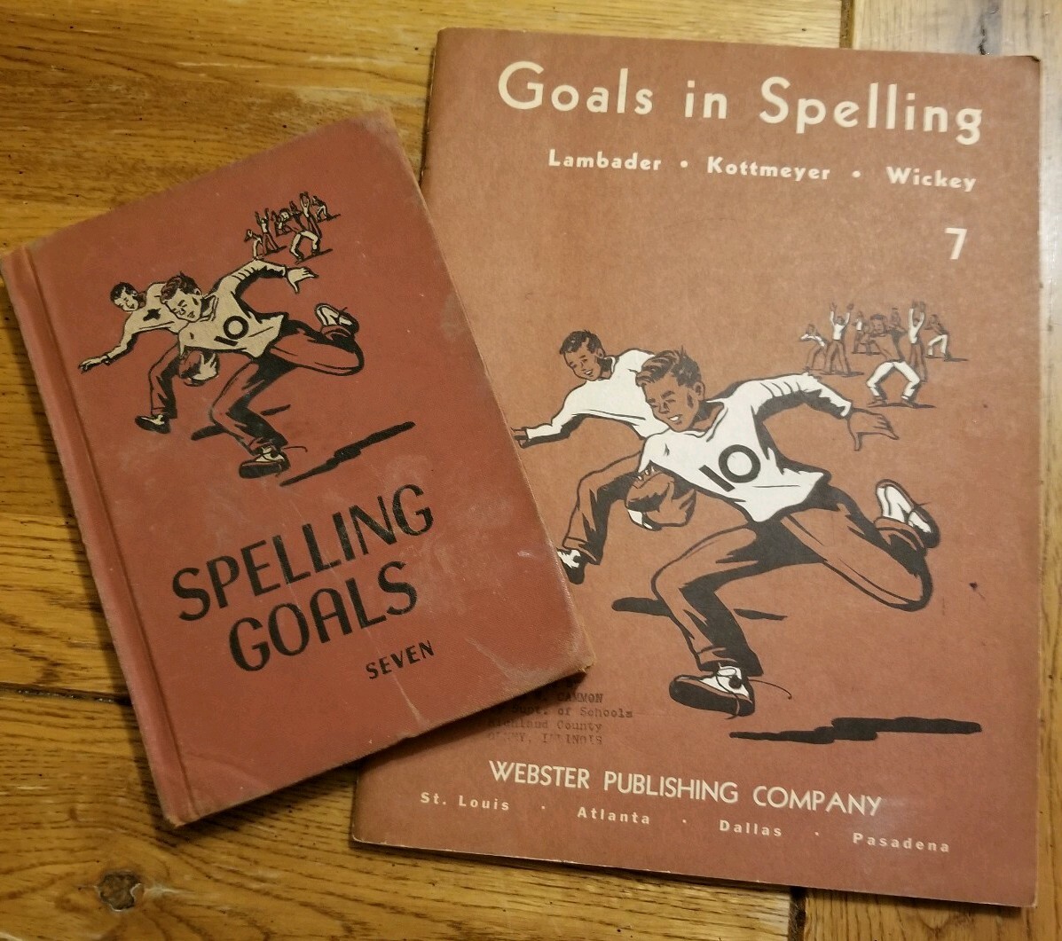 Vintage 1951 SPELLING GOALS SEVEN Textbook And Unused Workbook EBay Vintage 1951 SPELLING GOALS SEVEN Textbook And Unused Workbook EBay