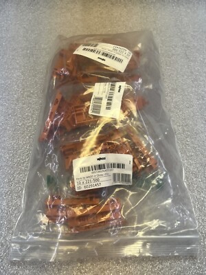(30-Pk) Wago Mounting Carrier for 221 Series 24 â 12 AWG Orange 221-500 ...
