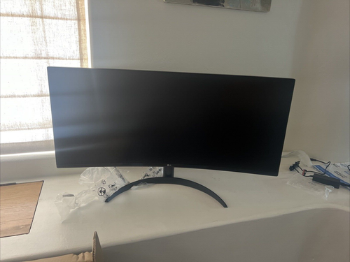 LG 34WP60C-B 34-Inch 21 9 Curved UltraWide QHD 3440x1440 Monitor ...