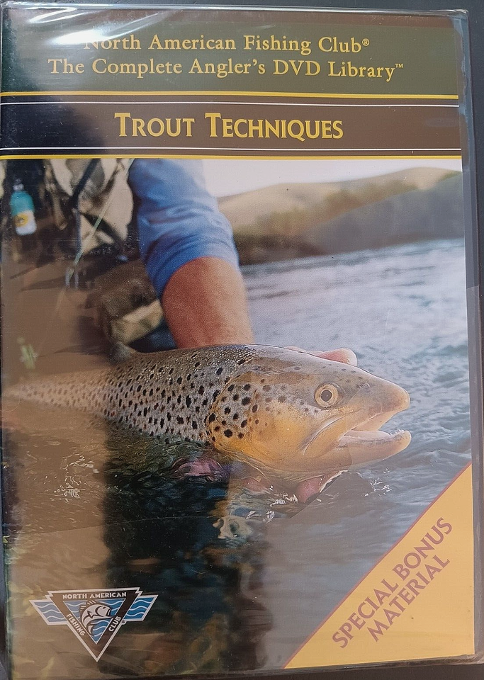 North American Fishing Club Trout Techniques, DVD 2007 Complete Angler ...