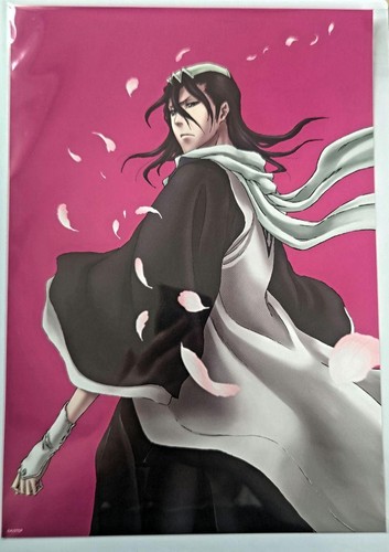 Bleach Kuchiki Byakuya Poster A4 Blind Pack Used Japan | eBay