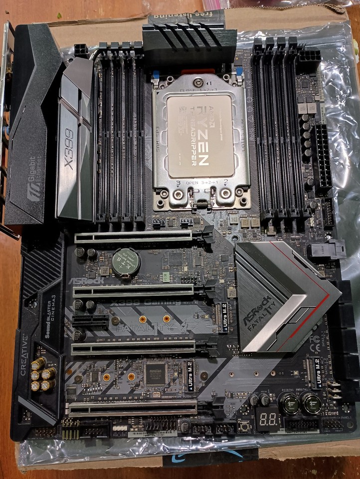 ASRock Fatal1ty X399 Professional Gaming Motherboard & Threadripper ...