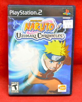 Playstation 2 PS2 Shonen Jump Naruto Uzumaki Chronicles Rated T CIB ...