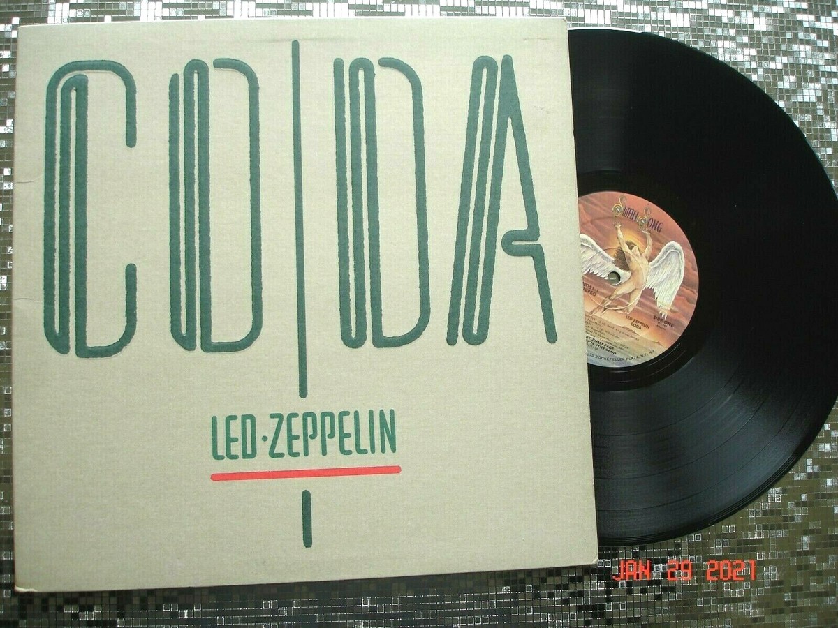 Led Zeppelin Coda Album Cover