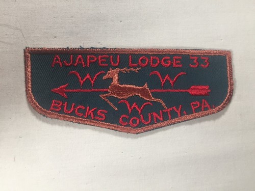 Ajapeu OA Lodge 33 F8? Flap BSA Patch | eBay