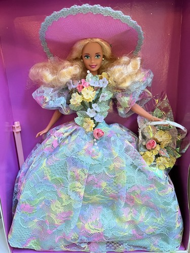 Spring Bouquet Barbie Doll Enchanted Seasons Collection Mattel #12989 ...