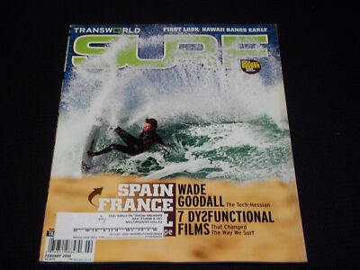 2010 FEBRUARY TRANSWORLD SURF MAGAZINE - NICE SURFING COVER - L 18258 ...
