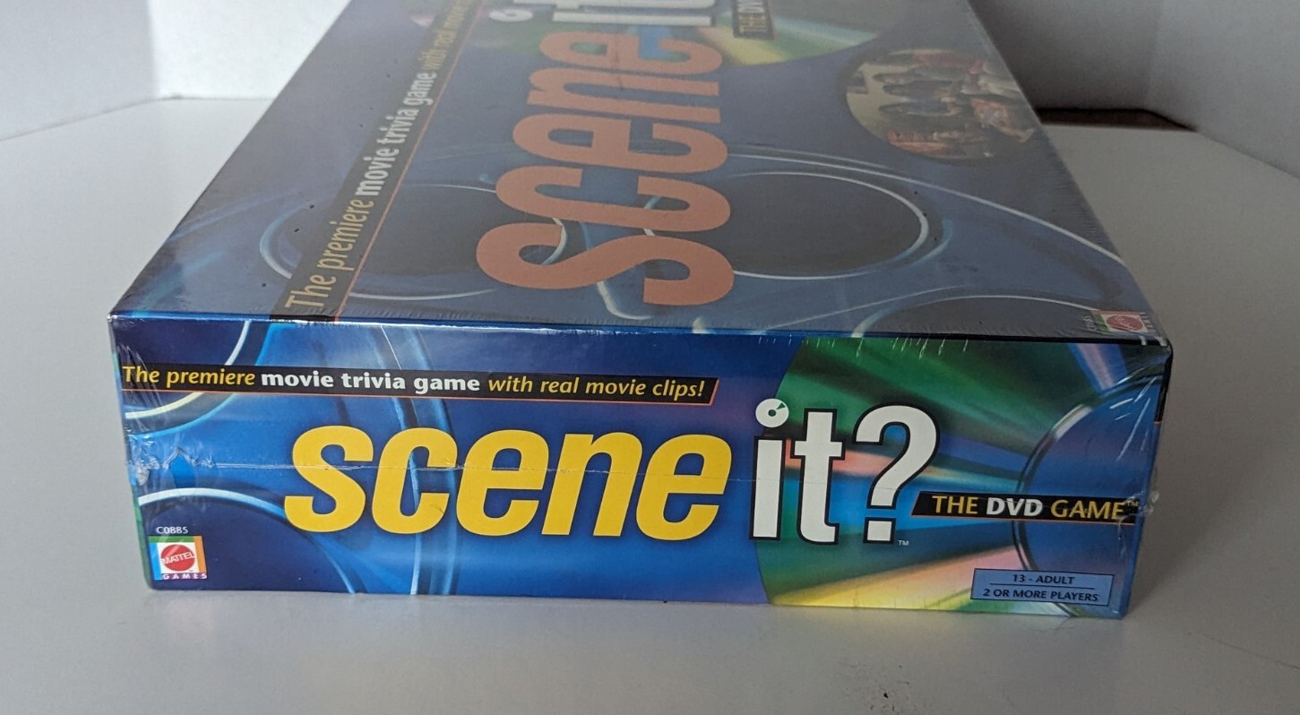 Scene It? Movie Trivia 1st Edition DVD Game Mattel 2003 for sale online ...