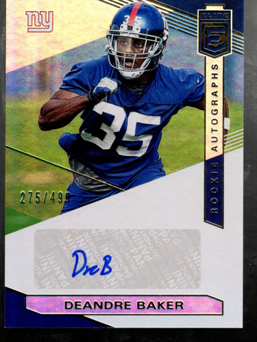A4133 - Autographes Rookies Élite 2019 #45 Deandre Baker Auto /499 - NM ...