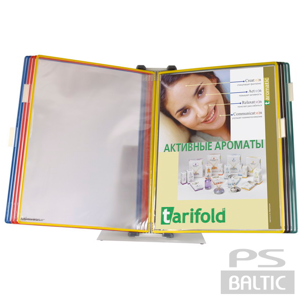 STAND ALONE POSTER FLIP DISPLAY WITH 10 PCS A3 (16.5‘‘X11.7‘‘) SHOWCARD ...