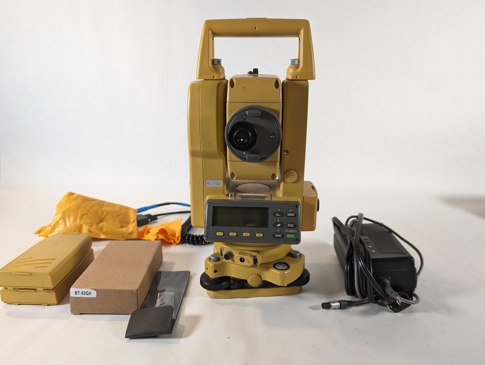 Topcon GTS 223 3" Total Station New Battery, Charger, Case | eBay