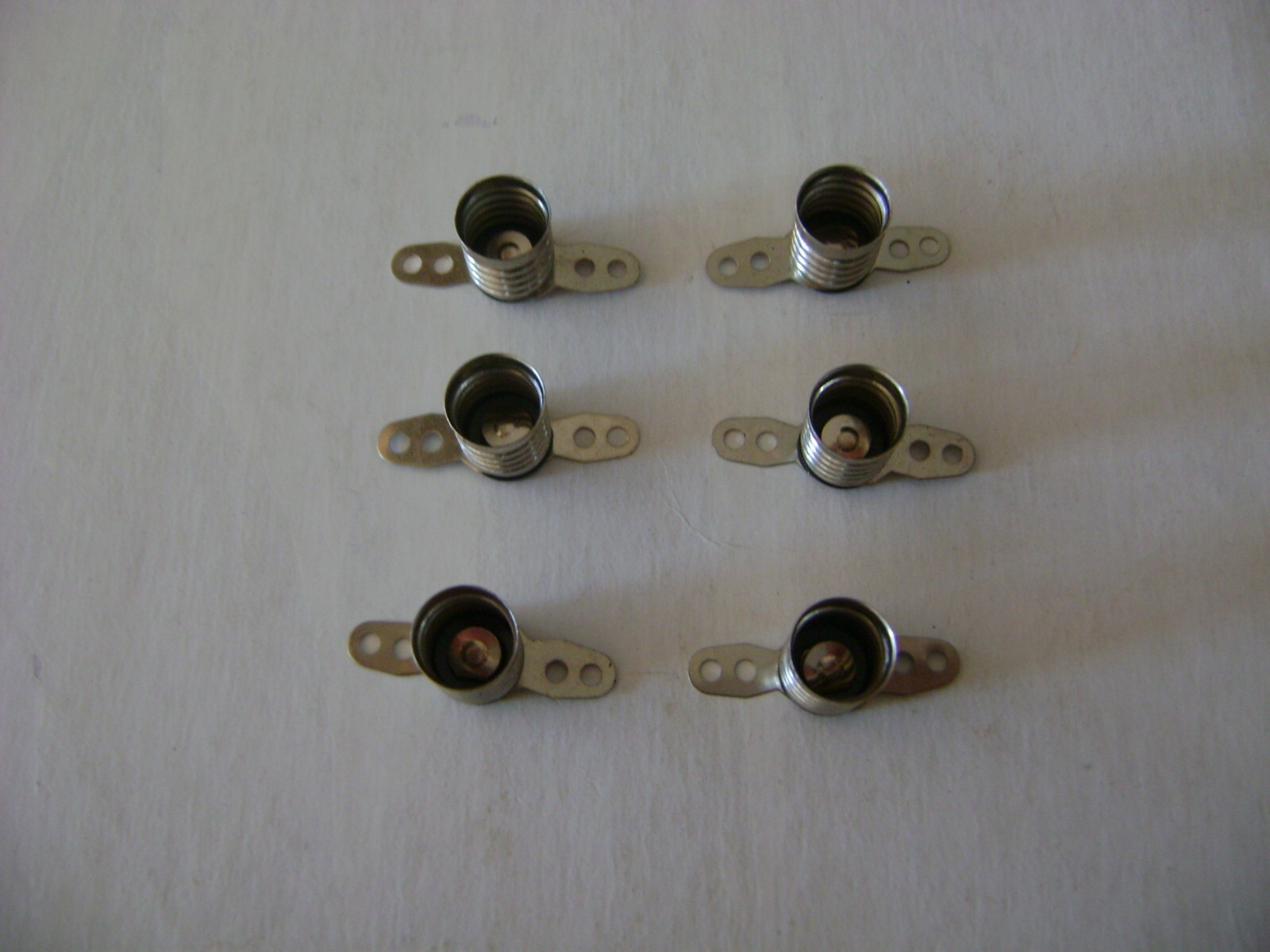 Metal Screw Base Sockets, (pkg. of 6) | eBay