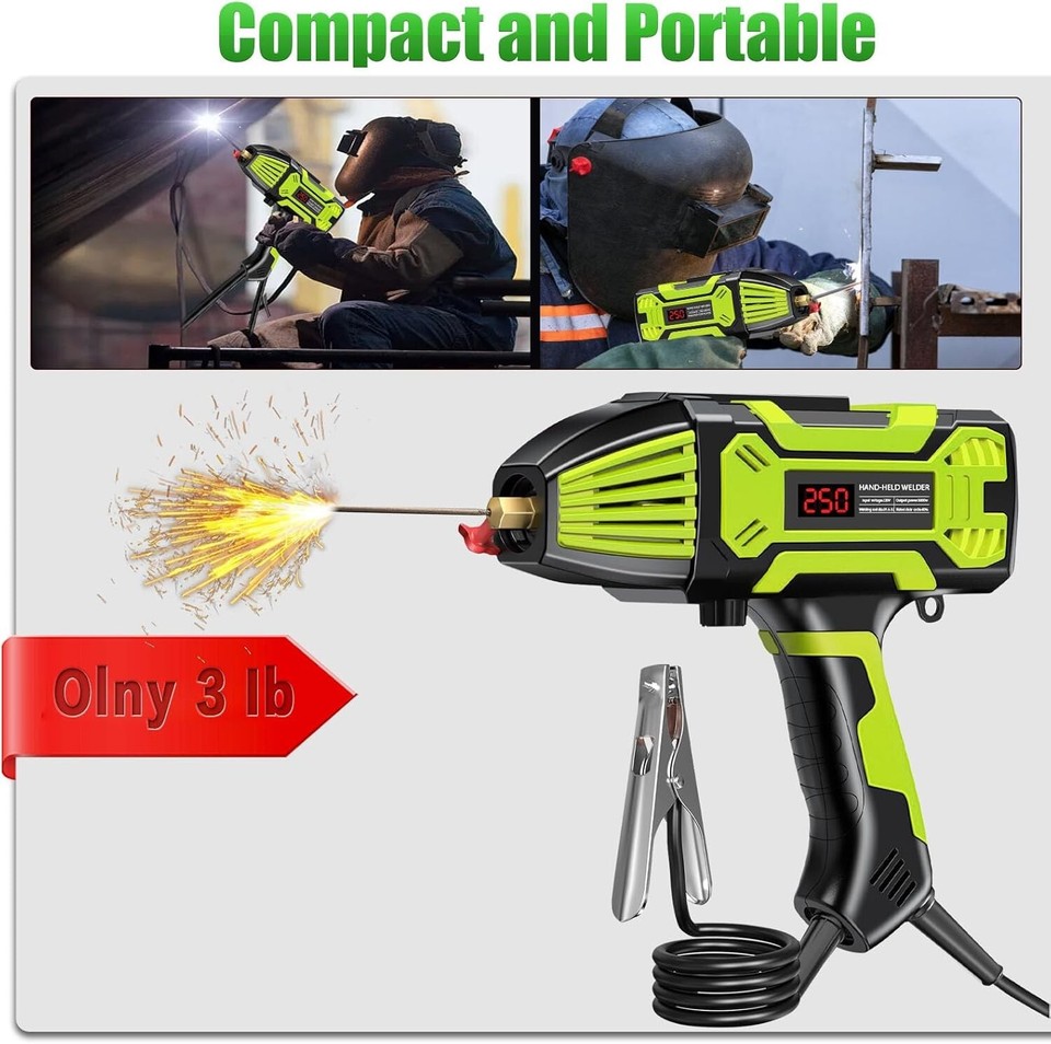 Saker Portable Electric Welding Machine,110V Portable Welder Handheld ...