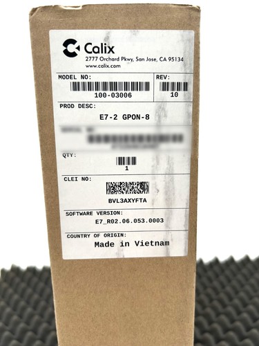 100-03006 | Calix E7-2 GPON-8 Line Card Rev 10 BVL3AXYFTA for sale ...