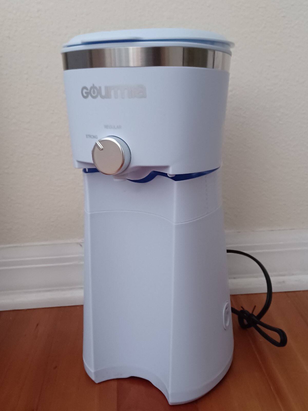 🌸 Gourmia Iced Coffee Maker w/ 25 fl oz. Reusable Tumbler Straw Filter ...