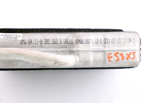 64118385562 radiador Calefaccion / aire acondicionado BMW X5 (e53) 2002 ...