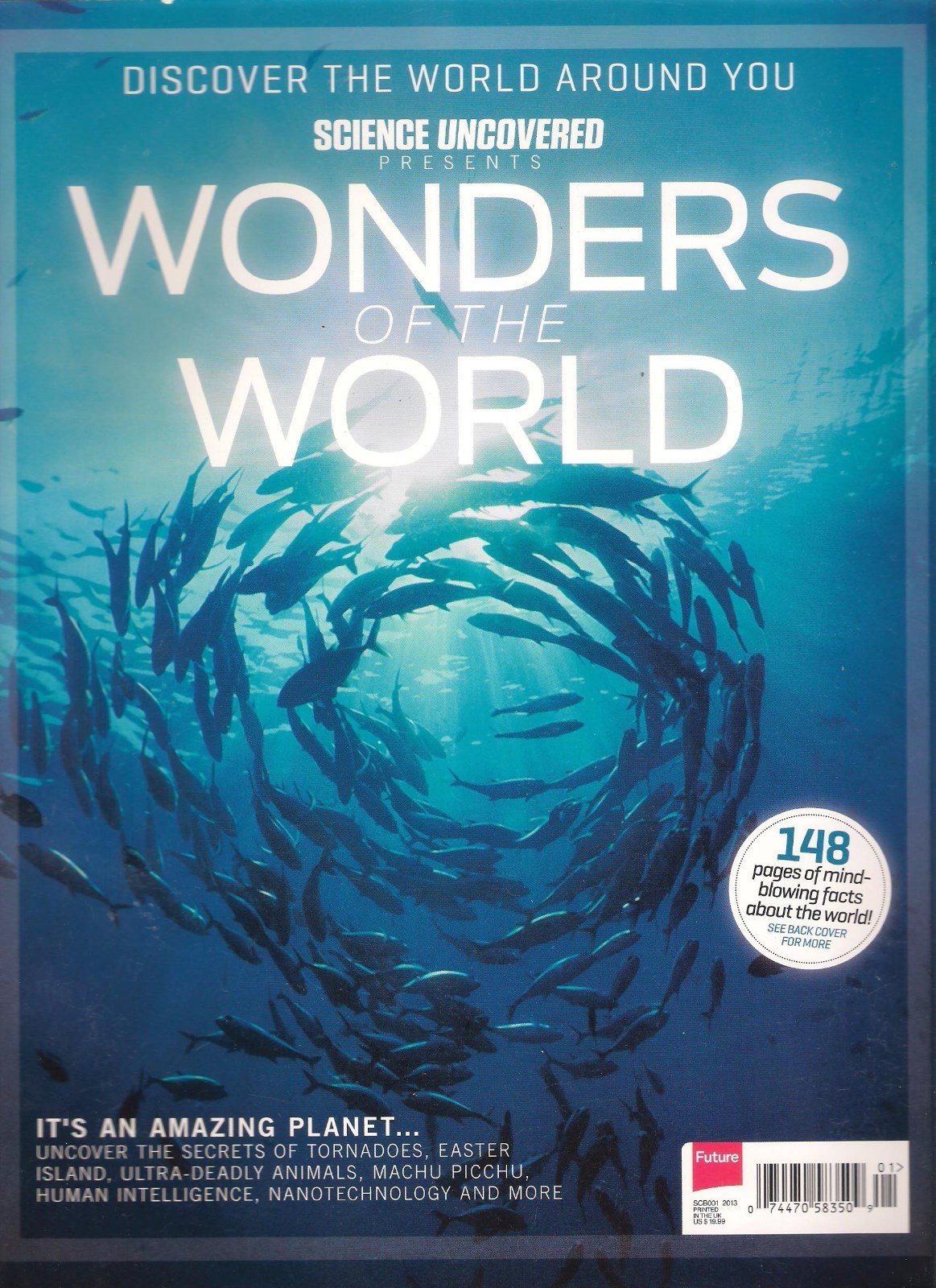 WONDERS of the WORLD Discover Science Uncovered 148 pages Mind Blowing ...