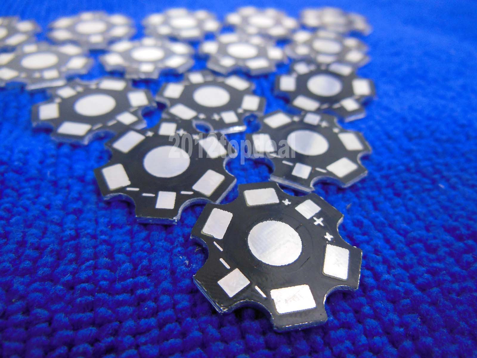 500pc x 1W 3W 5W High Power LED PCB Aluminum Star base plate Circuit ...