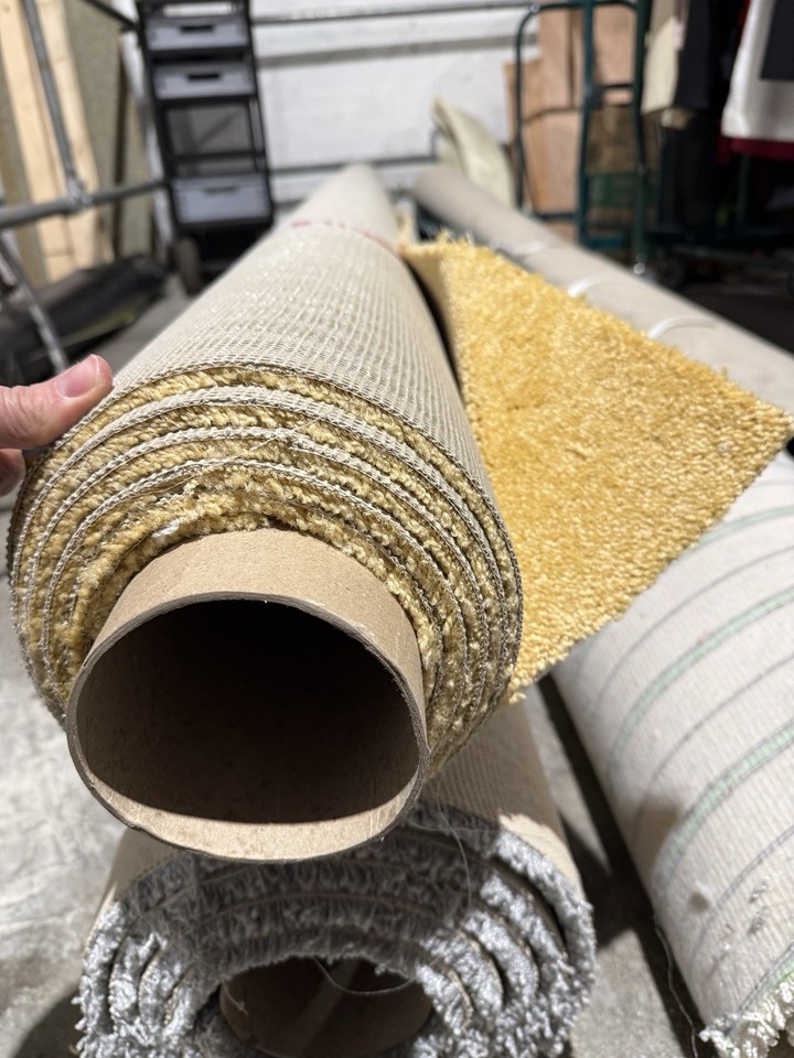 Gold yellow Amber Carpet 400cm X 240cm Approx | eBay UK