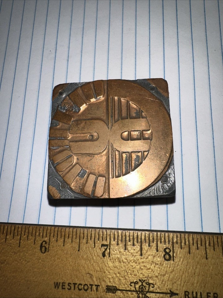 Print Block ( 2 Magnets ) Copper Face | eBay UK