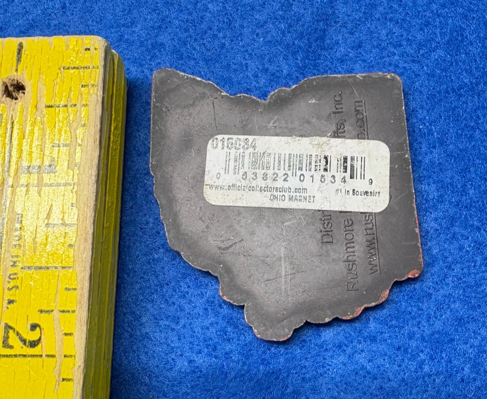 Ohio State Map Refrigerator Magnet 1.75" x 2" | eBay