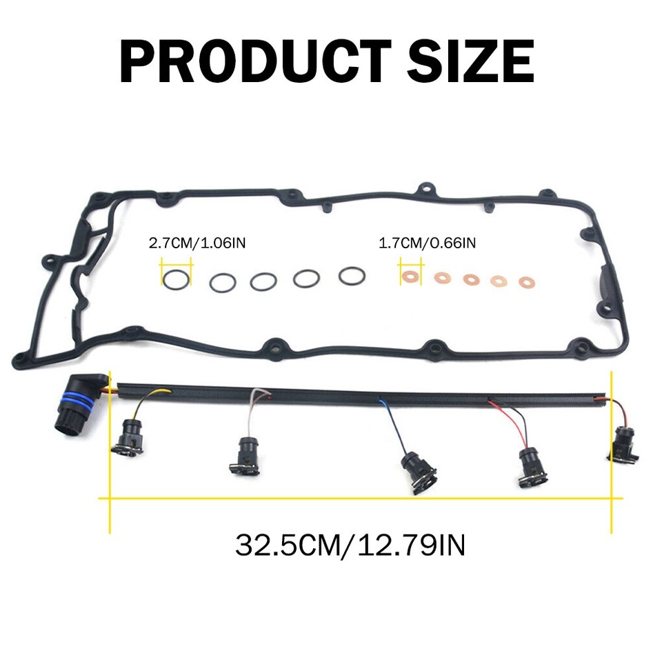 UK For Land Rover Defender & Discovery 2 Td5 Rocker Cover Gasket Late ...
