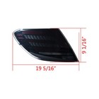 For 2007-2014 Mercedes W204 C180 C250 C300 C63 AMG LED Tail Light Smoke ...