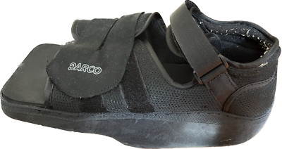 Darco HeelWedge™ Off-Loading Healing Shoe Black XL- Men's Size: 12.5 ...
