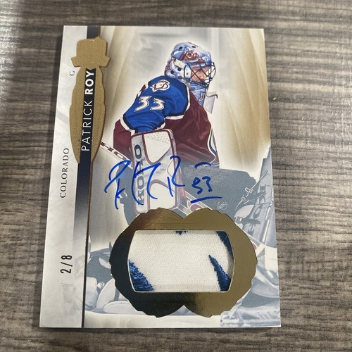 2021-22 UD The Cup Patrick Roy Auto Patch 2/8! Avalanche HOF | eBay