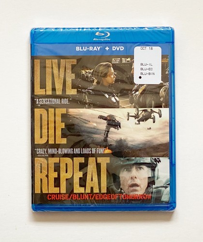 Live Die Repeat: Edge of Tomorrow (Blu-ray, 2014) 883929387489 | eBay